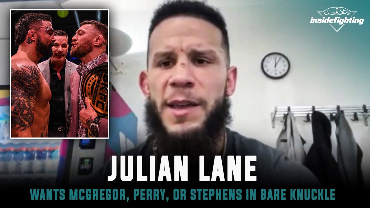 Julian Lane is gunning to "bang" with Conor McGregor, Mike Perry, or ...