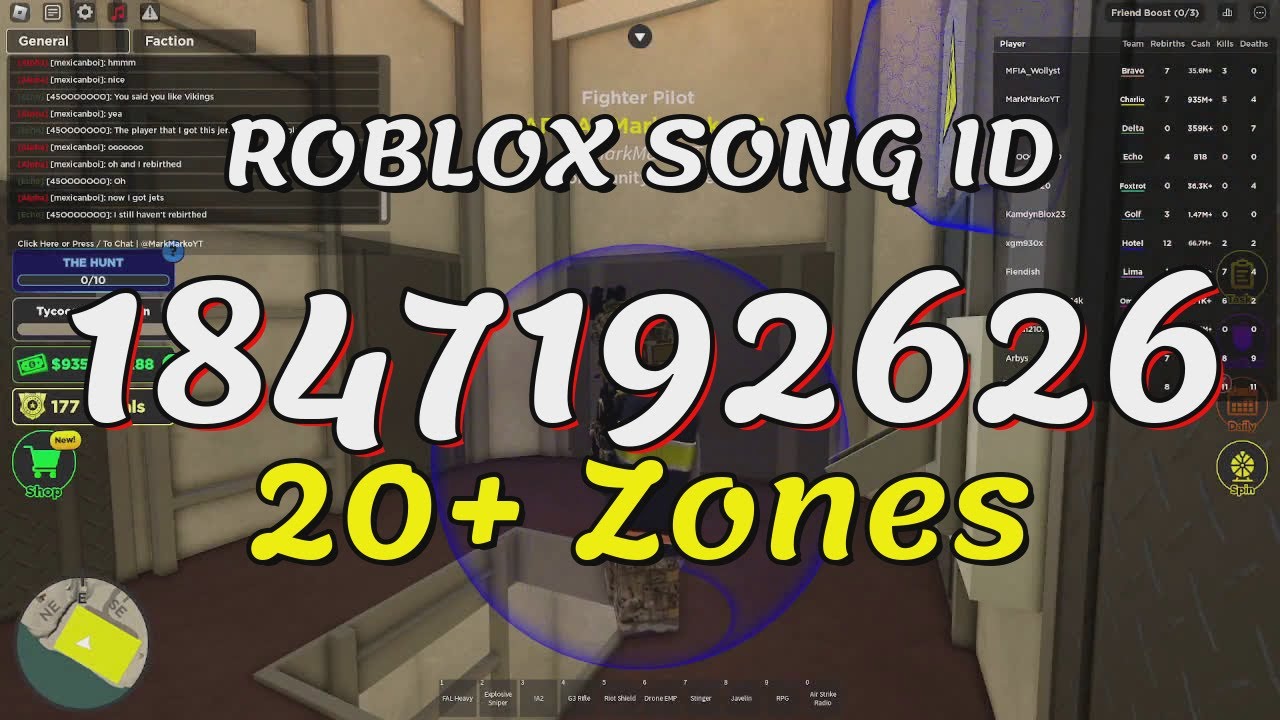 20+ Zones Roblox Song IDs/Codes - YouTube