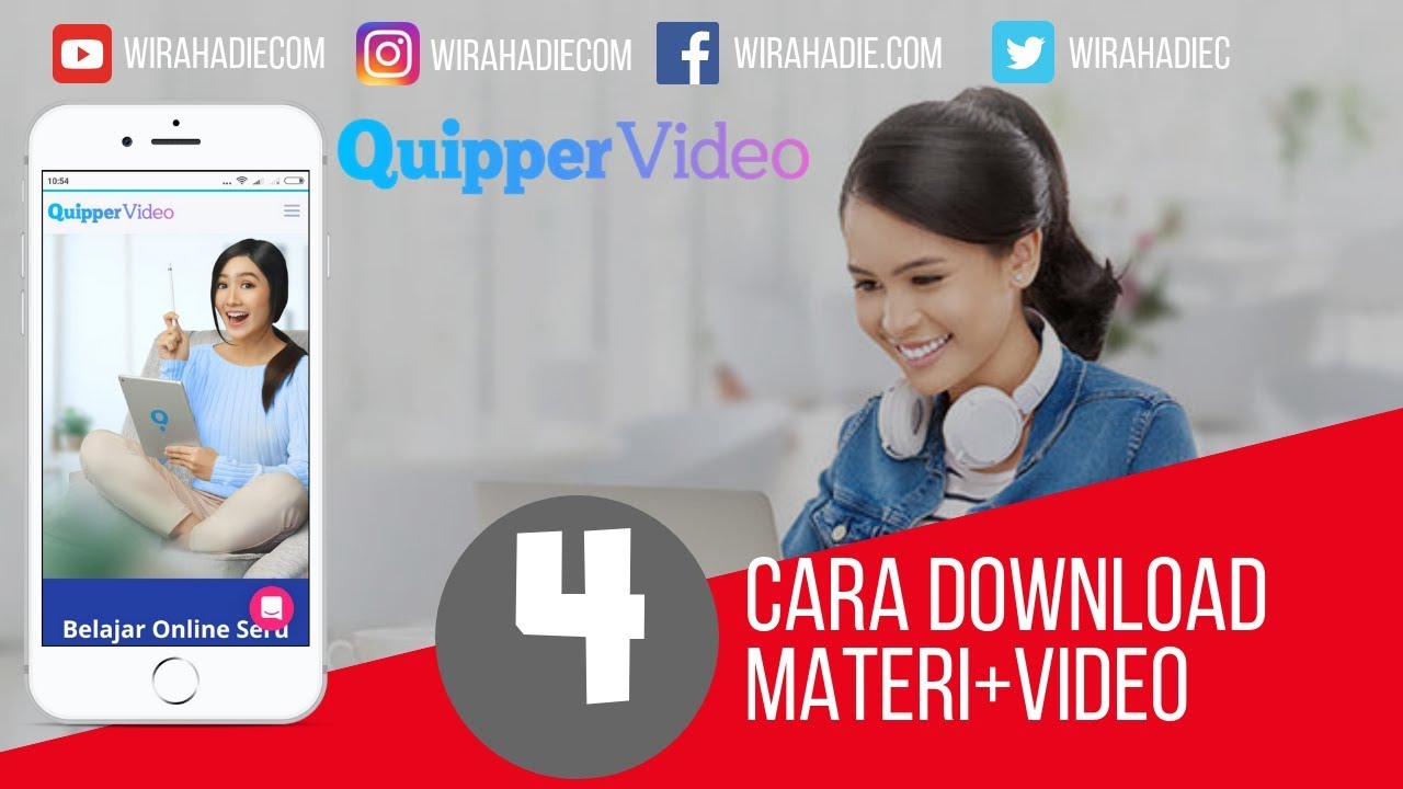Cara Download Video Quipper Menggunakan HP - YouTube