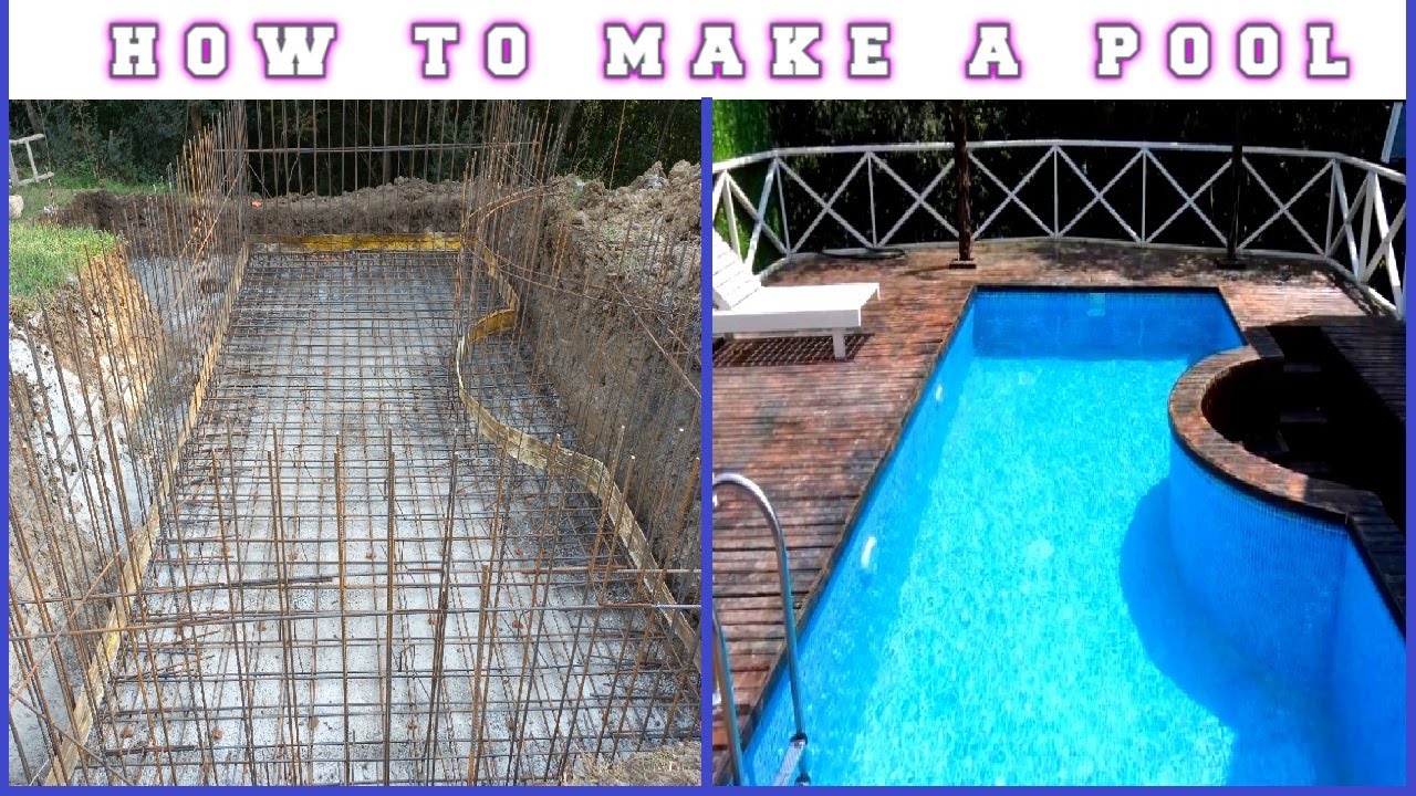 Building Amazing DIY Swimming Pool Step by Step in the Mountains ...