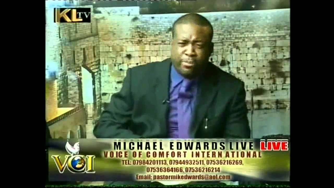 Voice of Comfort - Pastor Michael Edwards - 3 of 6 - The Futility of ...