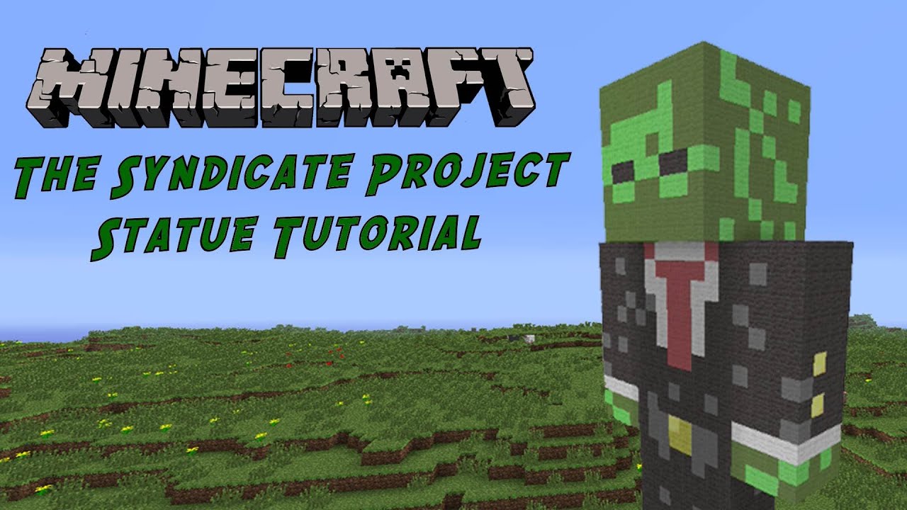 Minecraft Tutorial: Syndicate Statue - YouTube