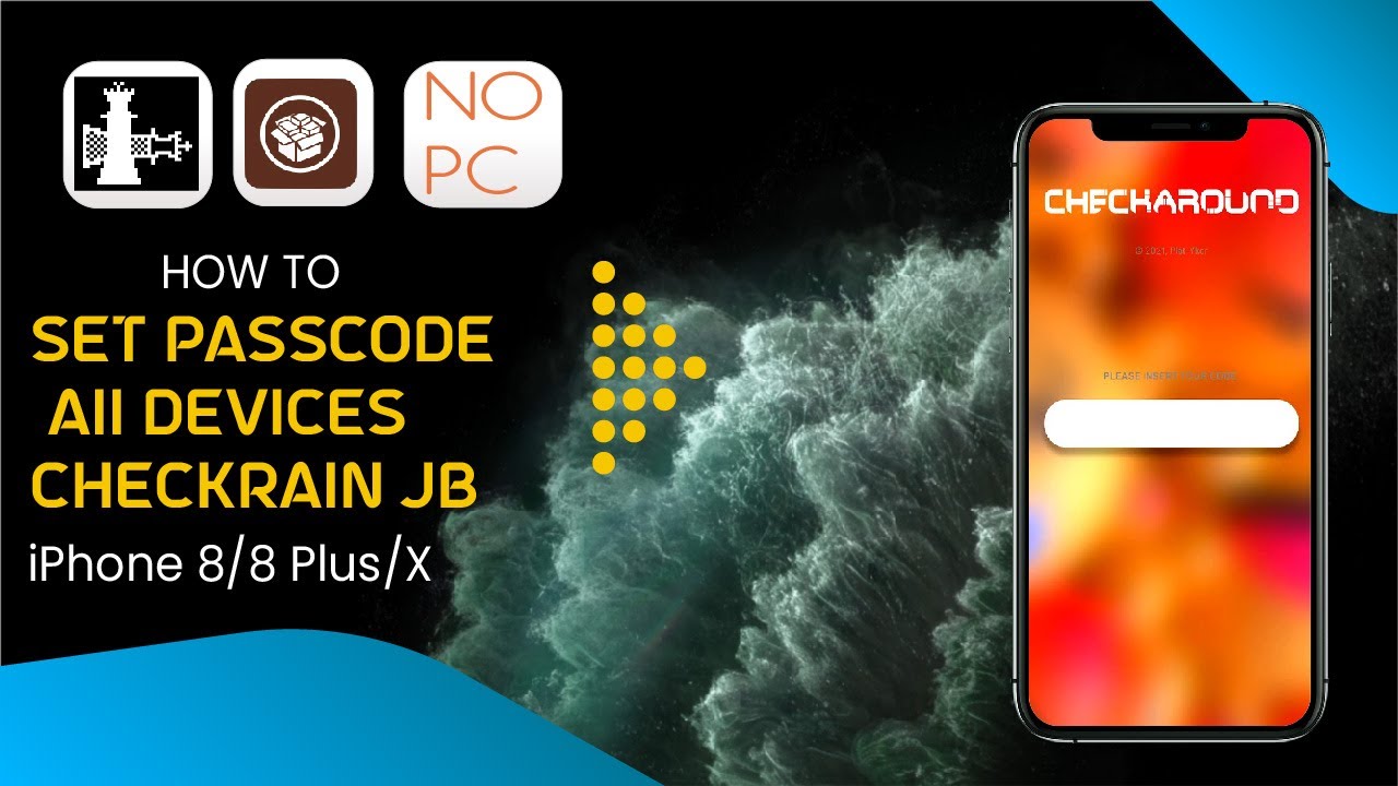 How To Set Passcode On IPhone 8 8Plus iPhone X Checkra1n Jailbreak A11 Devices Enable Passcode how-to-set-passcode-on-iphone-8-8plus-iphone-x-checkra1n-jailbreak-a11-devices-enable-passcode