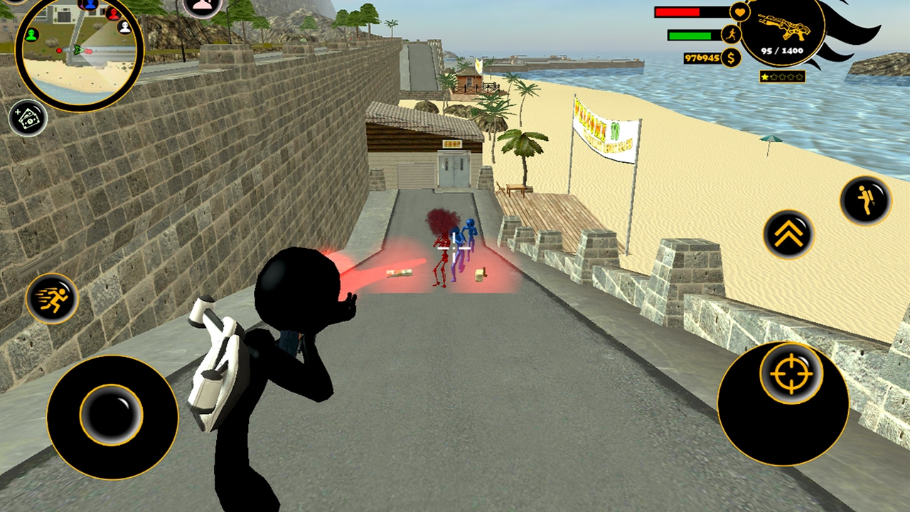 Real Stickman Crime (by Naxeex Corp) Android Gameplay [HD] - YouTube