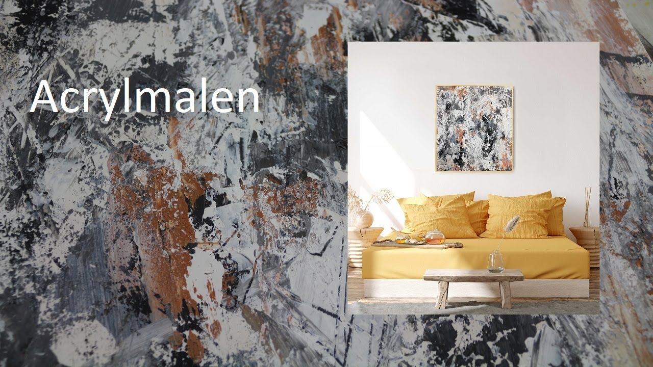 Acrylmalen - acrylic painting - Schritt für Schritt - painting step by ...