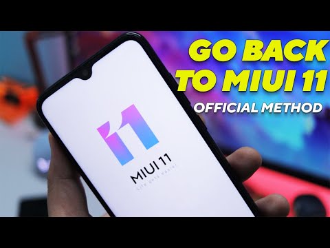 OFFICIAL WAY to Downgrade From MIUI 12 To MIUI 11 | Fastboot Method