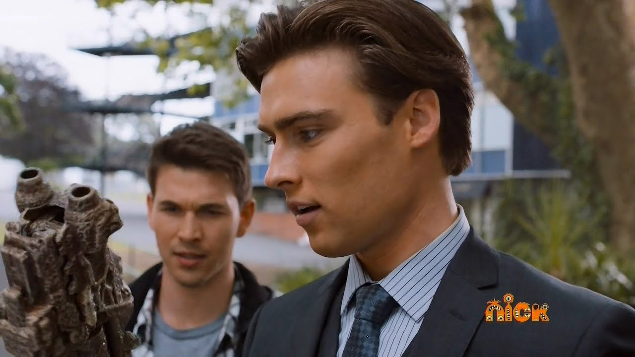 Power Rangers Dino Charge - Rise of a Ranger - Phillip bonds with the ...