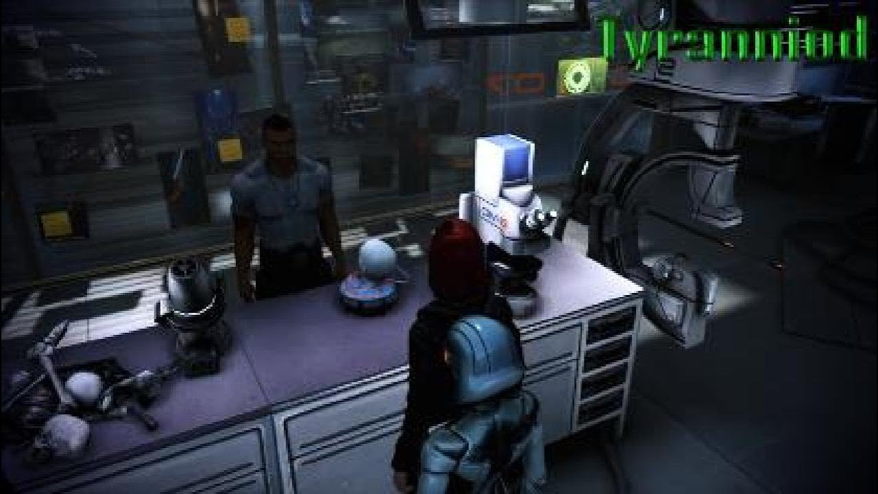 Mass effect legendary edition | James adopts the Husk head - YouTube
