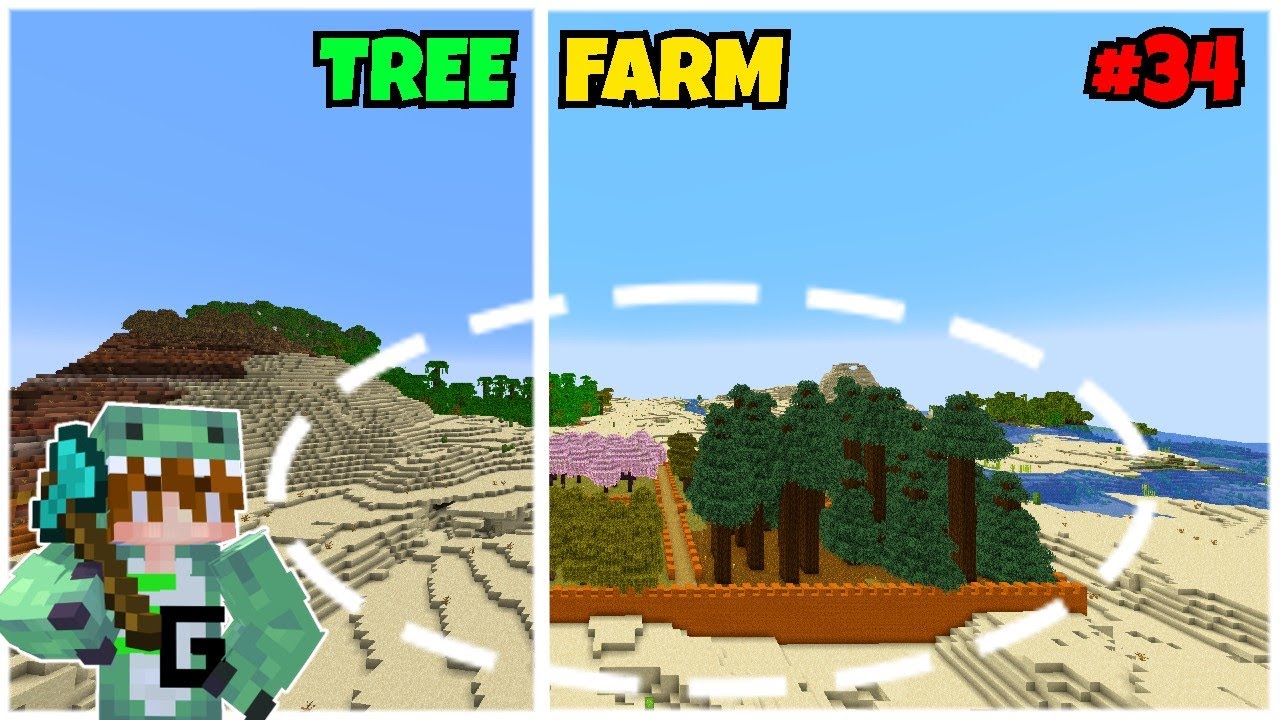 Ultimate Wood Farm Build Unveiled in Minecraft#34 - YouTube