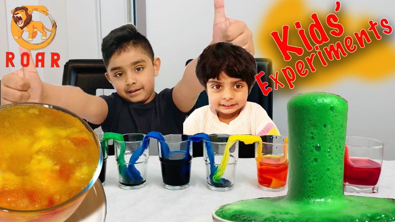DIY Science Experiment for kids you can do at home #roarcreation - YouTube
