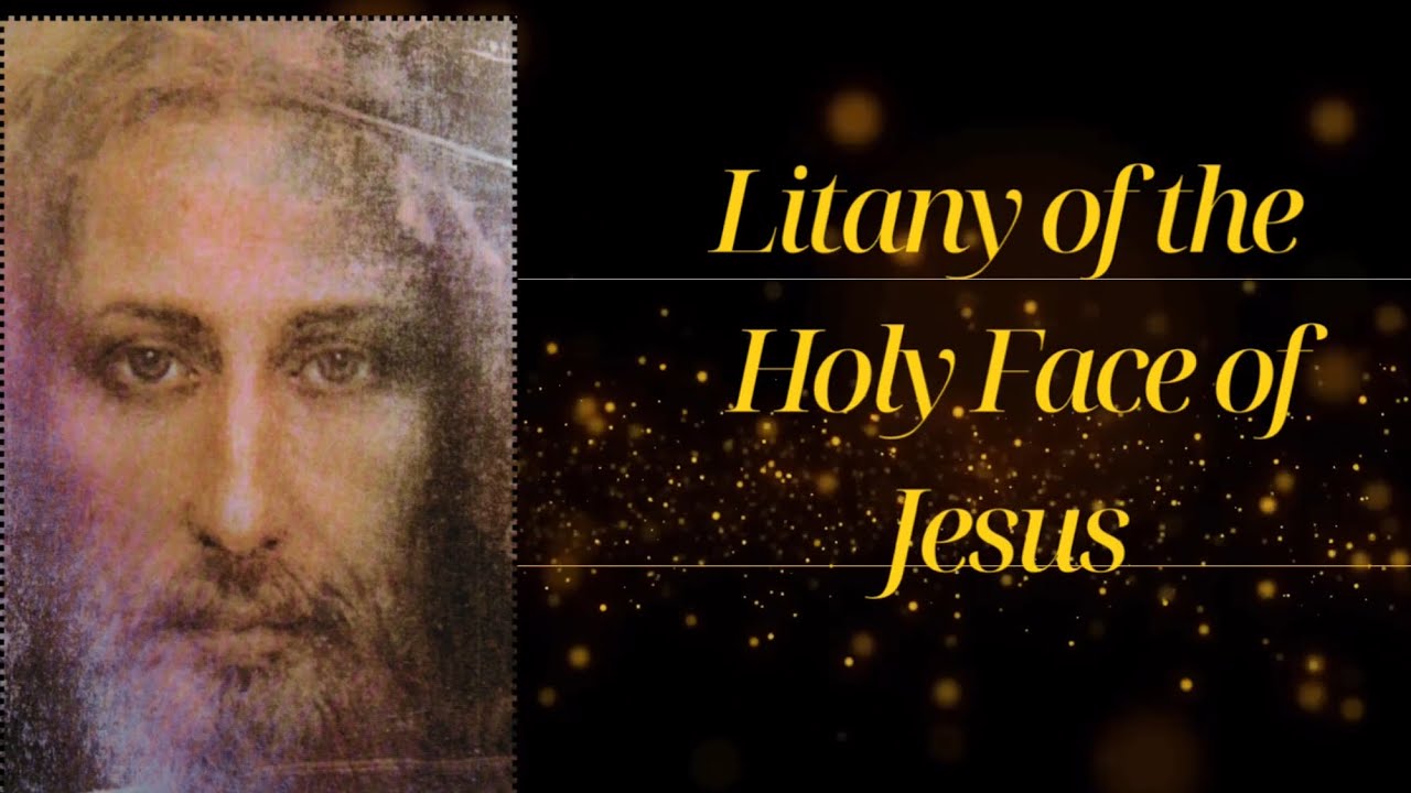 Litany of the Holy Face #jesus #god #shortvideo #religion #love #prayer ...