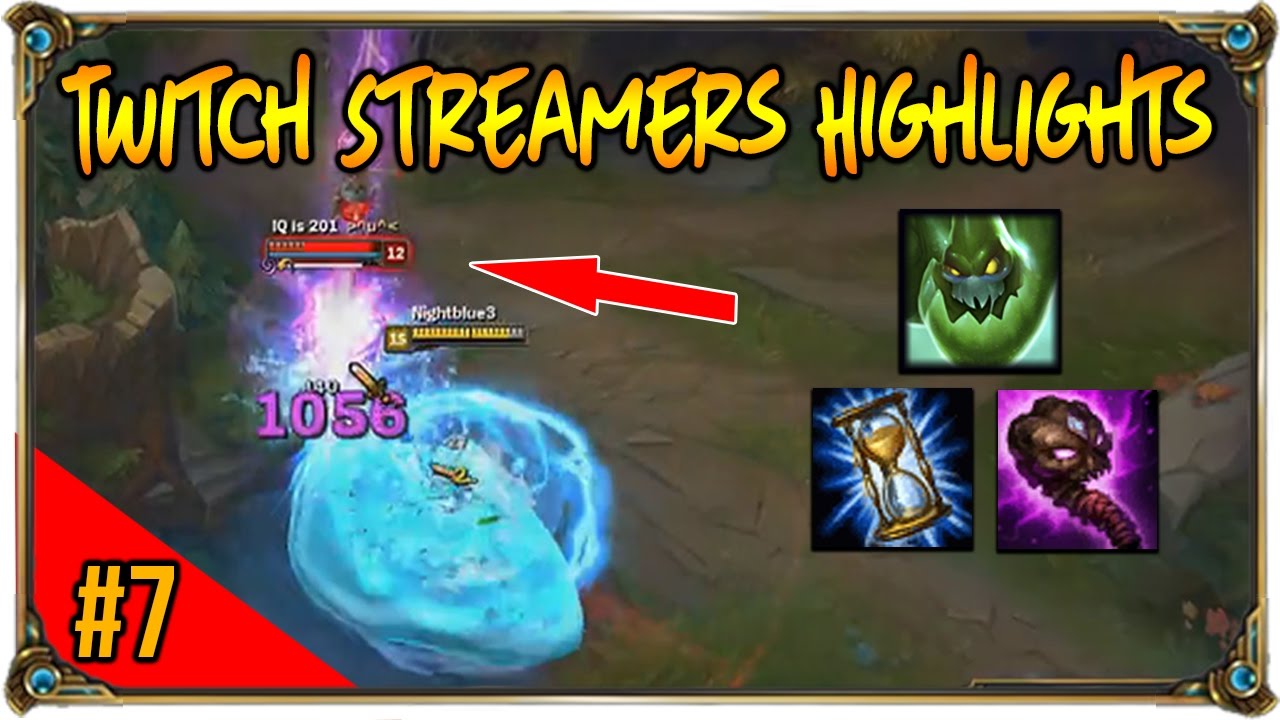 Twitch Streamers Highlights #7 ft: Nightblue3, Singed420, Tobias Fate ...