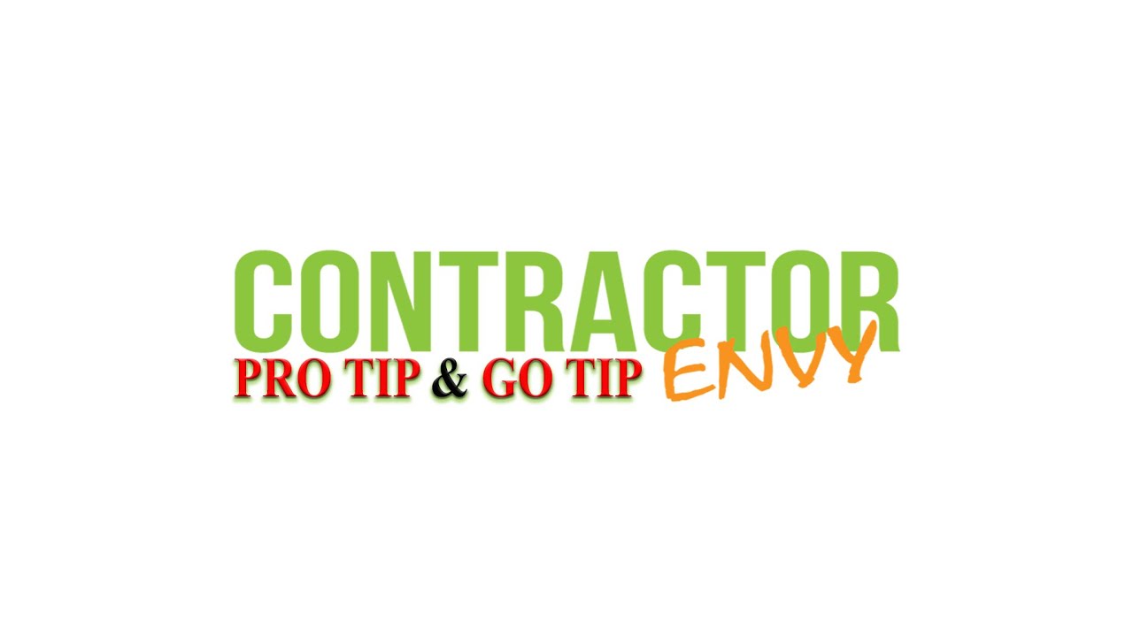 Take Action & Execute: Start Your Day With Intention @contractorenvy - YouTube