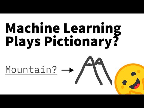 Let's Play Pictionary with Machine Learning! - YouTube