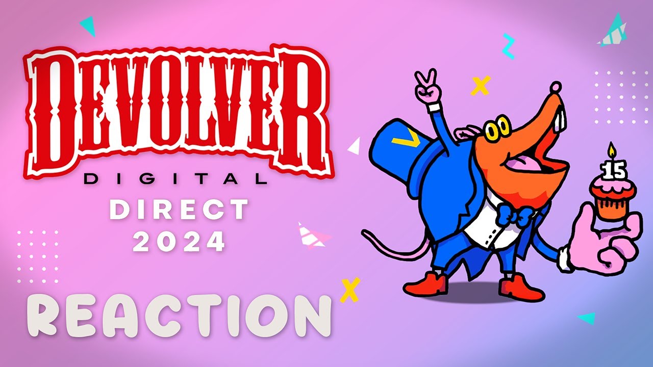 Reacting to Devolver Direct 2024 | Volvy's Birthday Party | With My ...