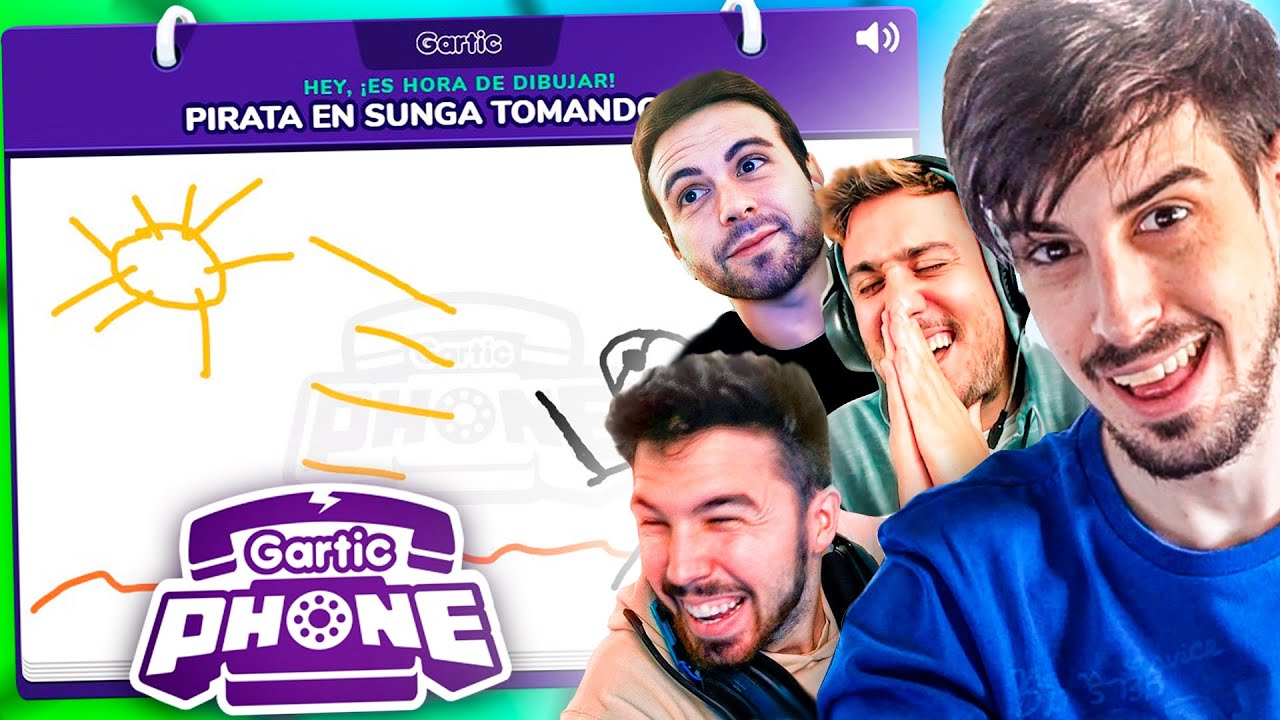 DIBUJOS OFENSIVOS #3 con Willy, Vegetta, Fargan, Braxxter, PaulaGonu y ...