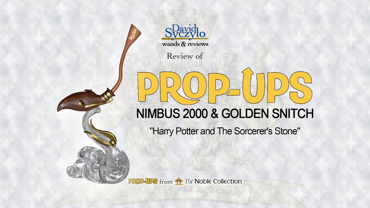 Prop-Ups Nimbus 2000 from the Noble Collection - YouTube