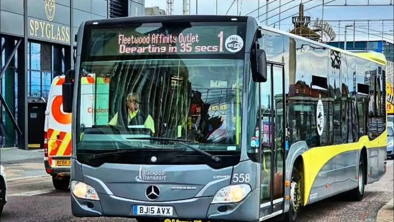 Kickdown Beast Blackpool Transport Mercedes Benz Citaro 558 - BJ15 AVX ...