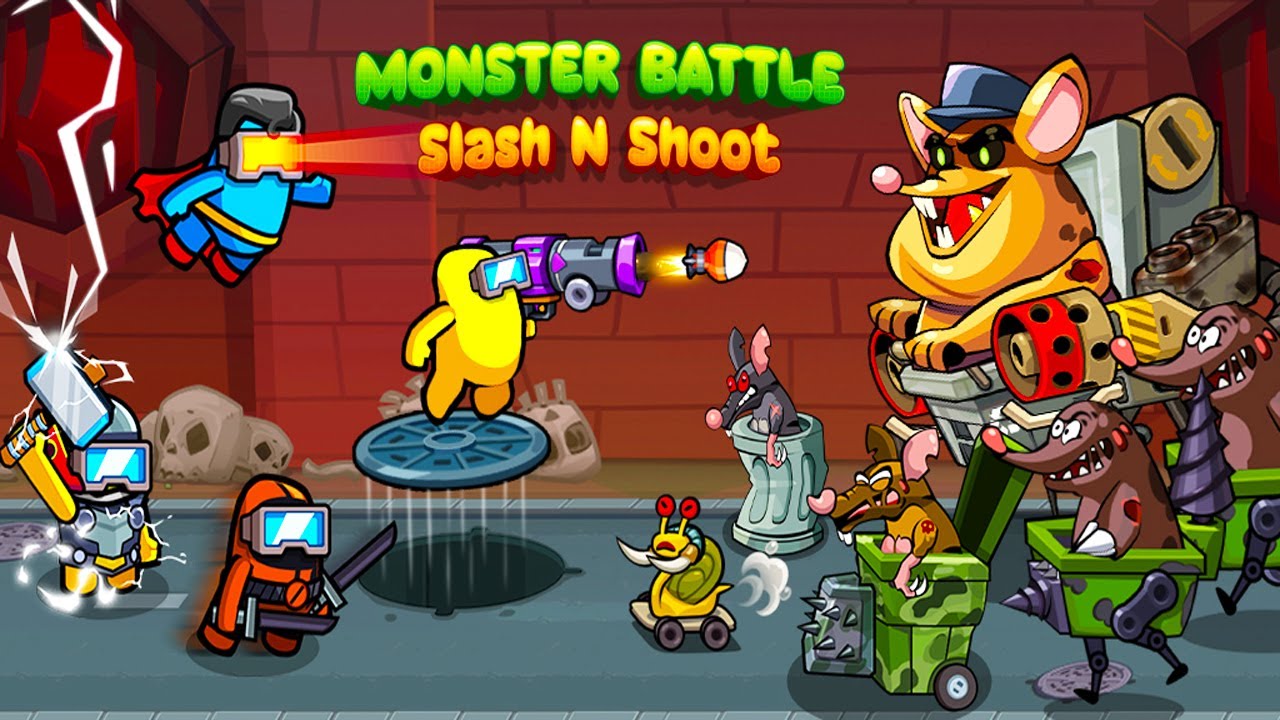 Monster Battle : Slash N Shoot Gameplay - YouTube