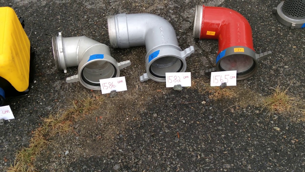 Suction Elbow Flow Test - Clip #2 - September 2017 - YouTube