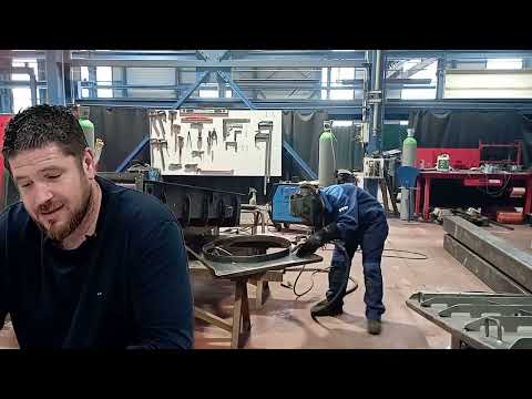 Nous sommes soudeuses chez Rouby Industrie, spécialiste de la construction métallique.