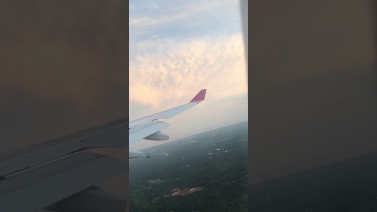 Sri Lankan airline UL 226 Dubai to Colombo smooth landing - YouTube