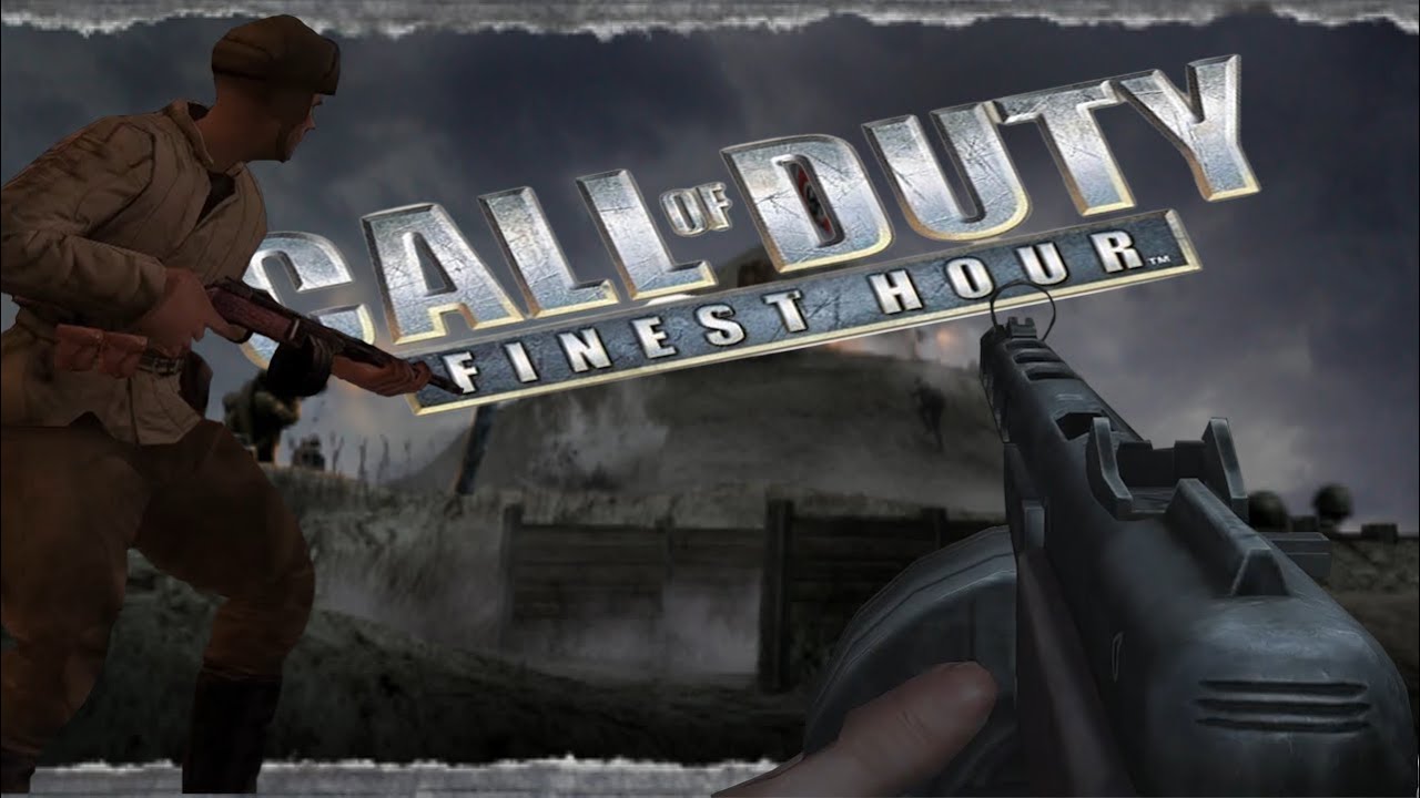 Call Of Duty Finest Hour | Not One Step Back + The Flag Must Fall ...