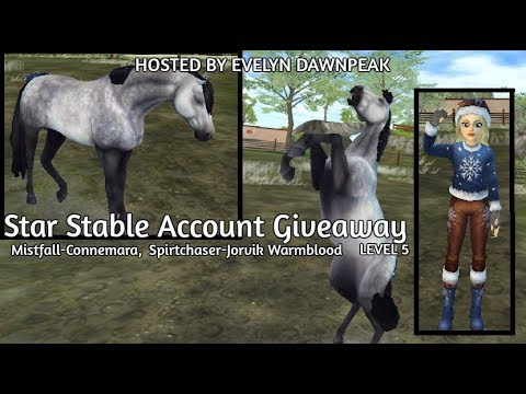 Star Stable Account Giveaway! :D [CLOSED] - YouTube