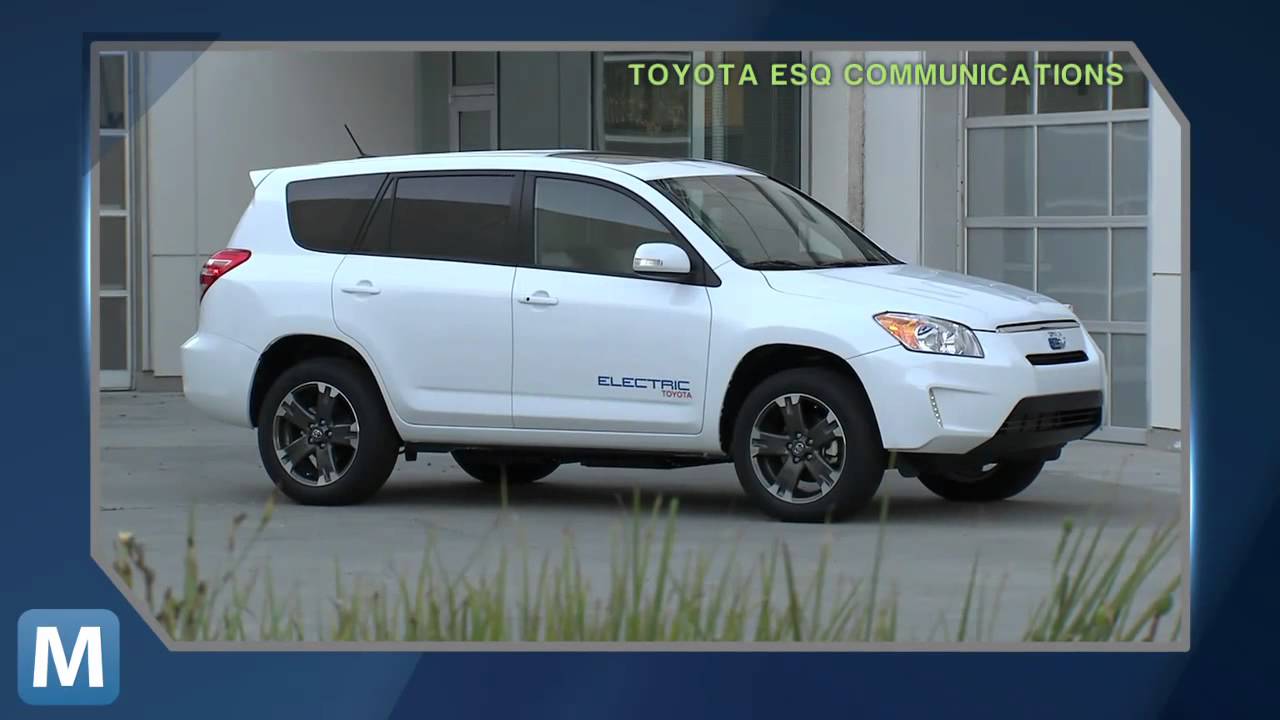 Toyota to Release All-Electric RAV4 EV This Summer - YouTube