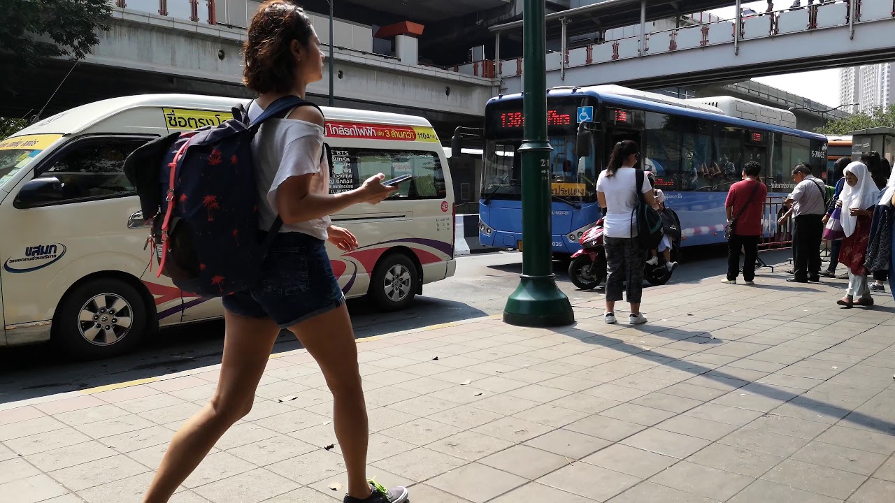 Bangkok BMTA Bonluck Bus Route 138「5-70035」 - YouTube