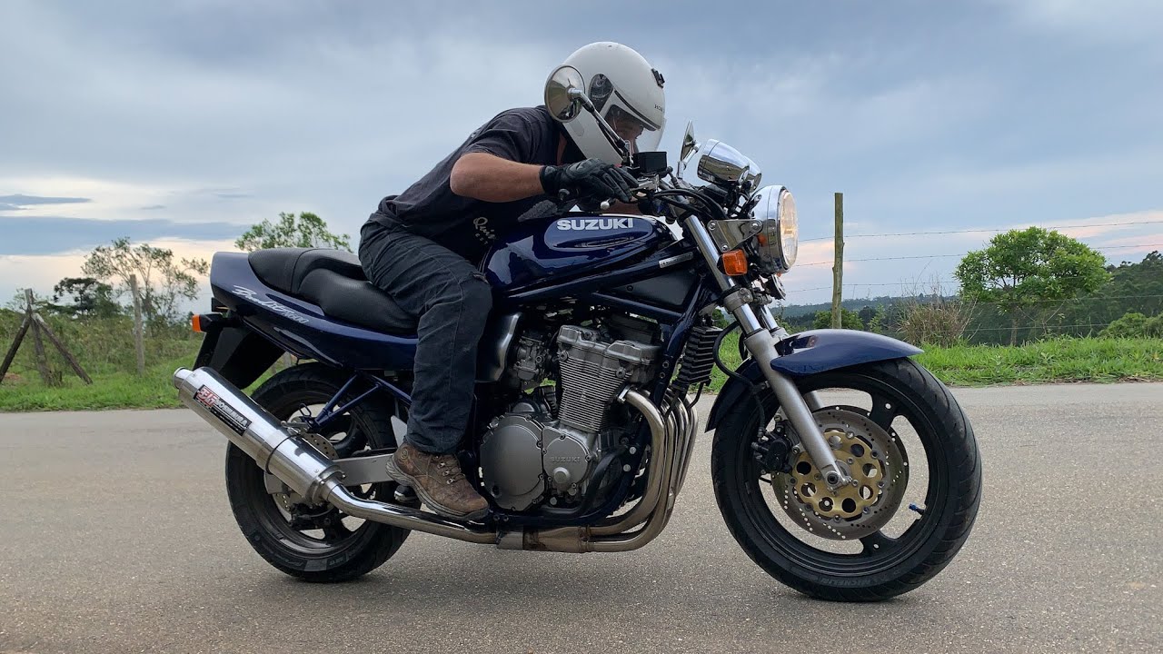 A velocidade máxima que cheguei com a minha Bandit! Você também ...