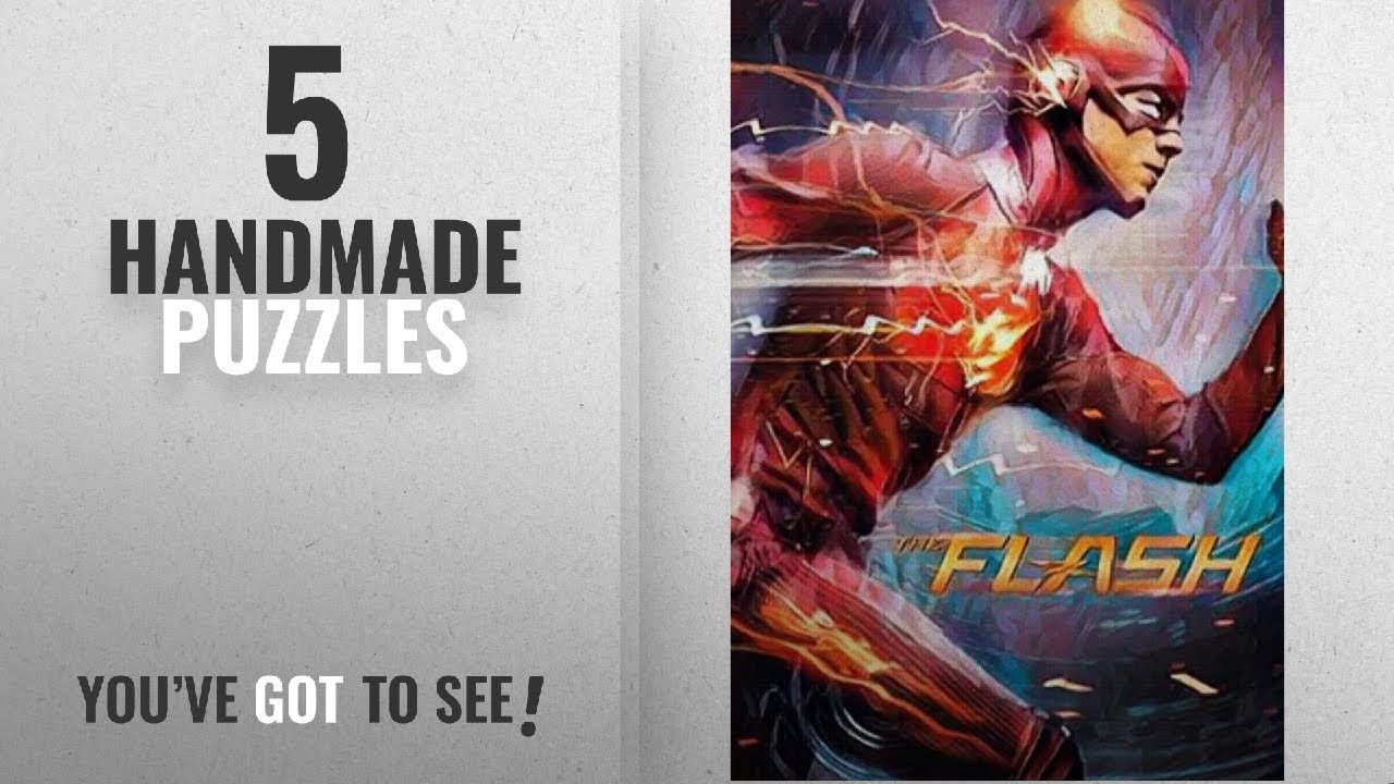 Top 10 Handmade Puzzles [2018]: "The Flash" jigsaw puzzle - YouTube