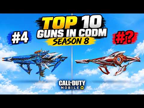 TOP 10 META GUNS IN COD MOBILE SEASON 8!
