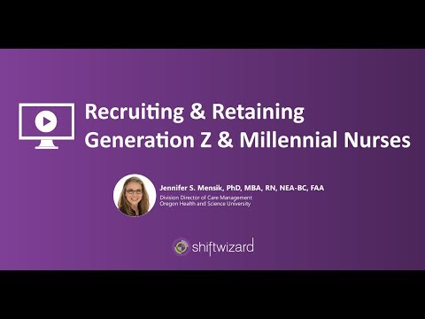 Recruiting & Retaining Generation Z & Millennial Nurses - YouTube