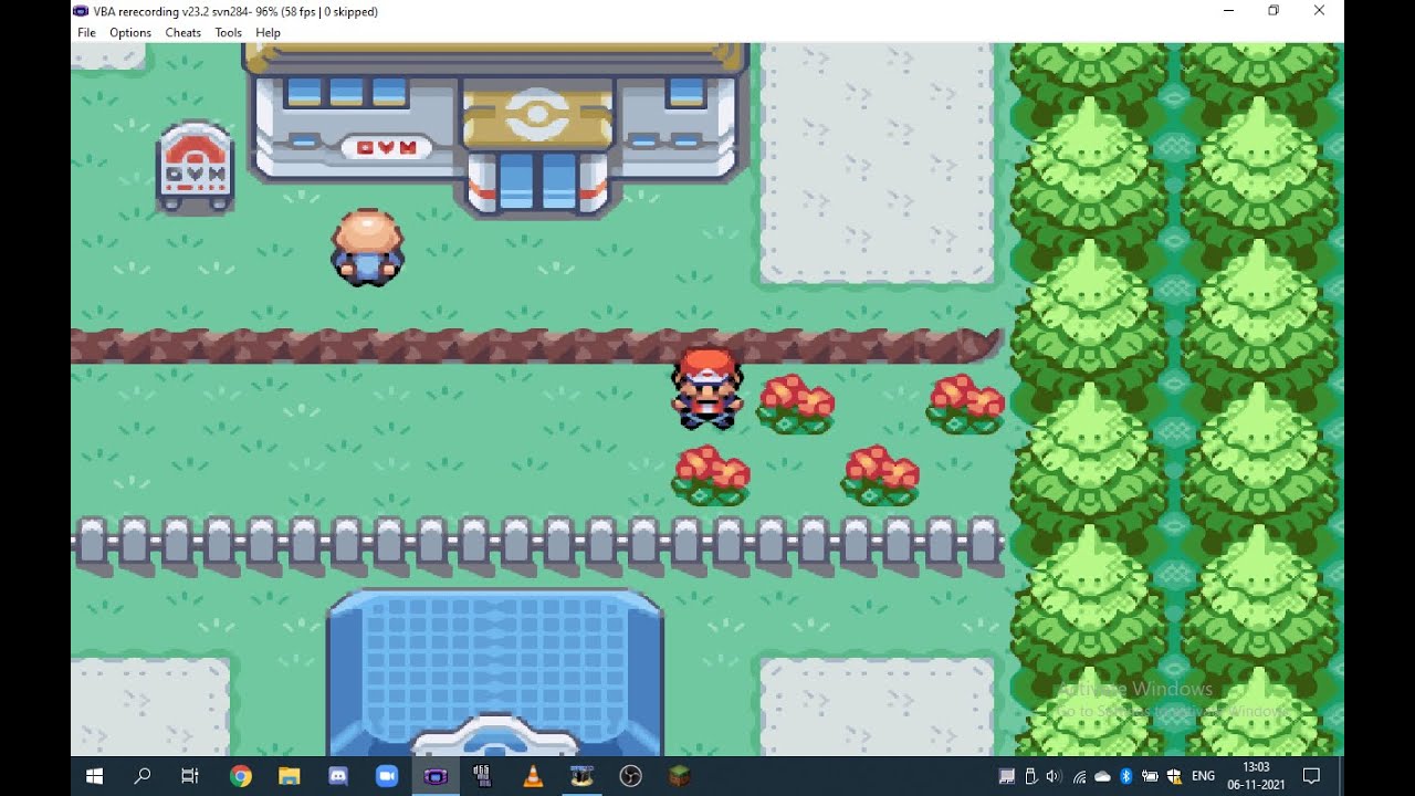 pokemon fire red I i got my starter I part 1 - YouTube