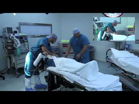 Transferring The Patient Onto The OR Table - YouTube