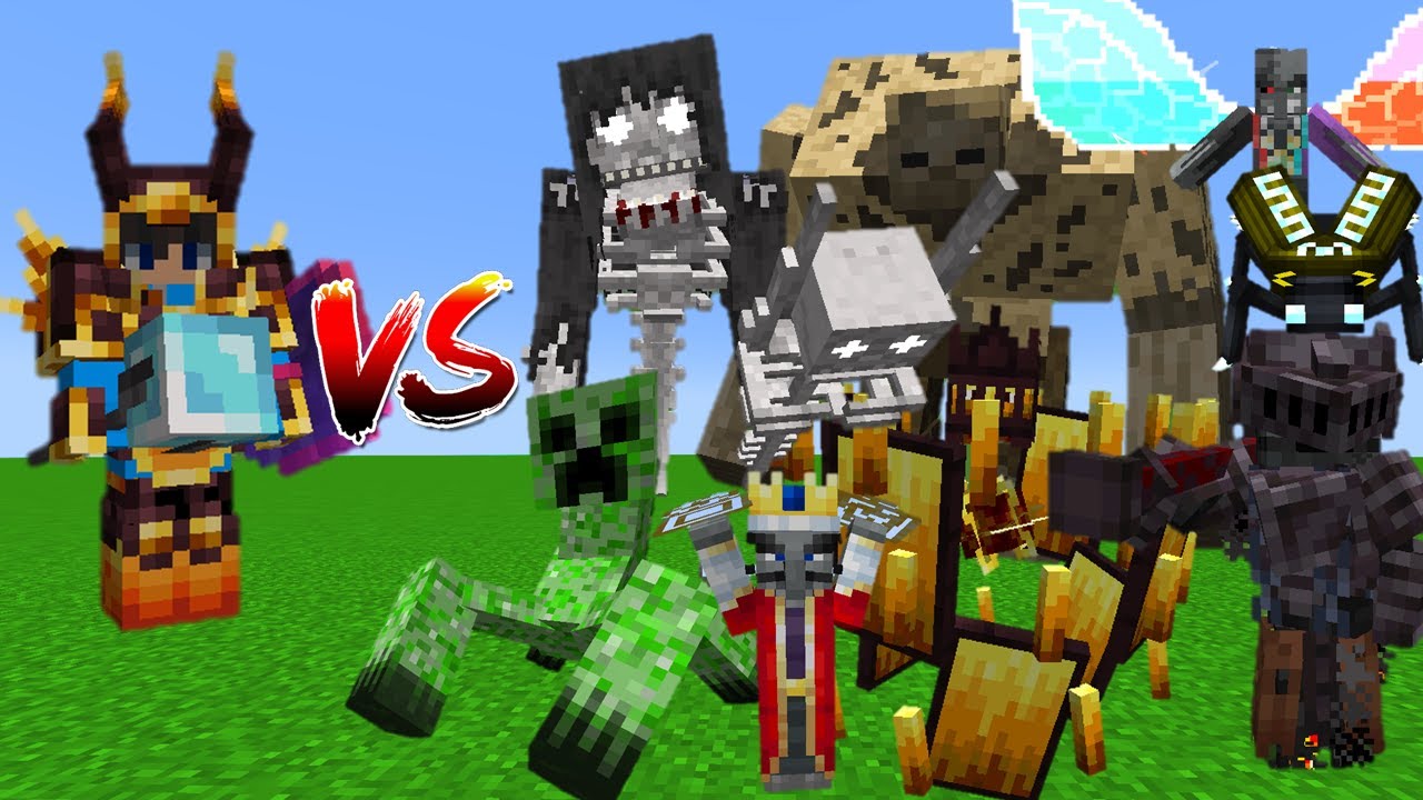 3K Special! Me Vs ALL 1.19.2 Bosses Part 1 - Minecraft Boss Fight - YouTube