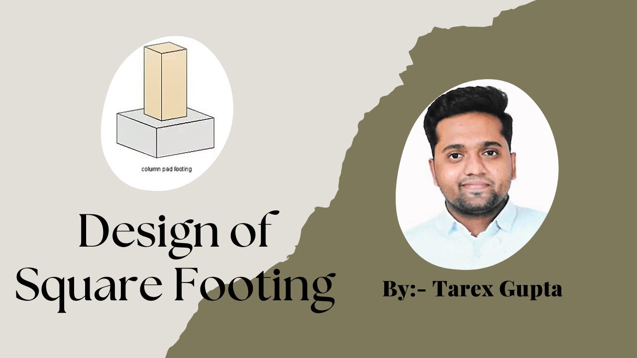Design of Square Footing - YouTube