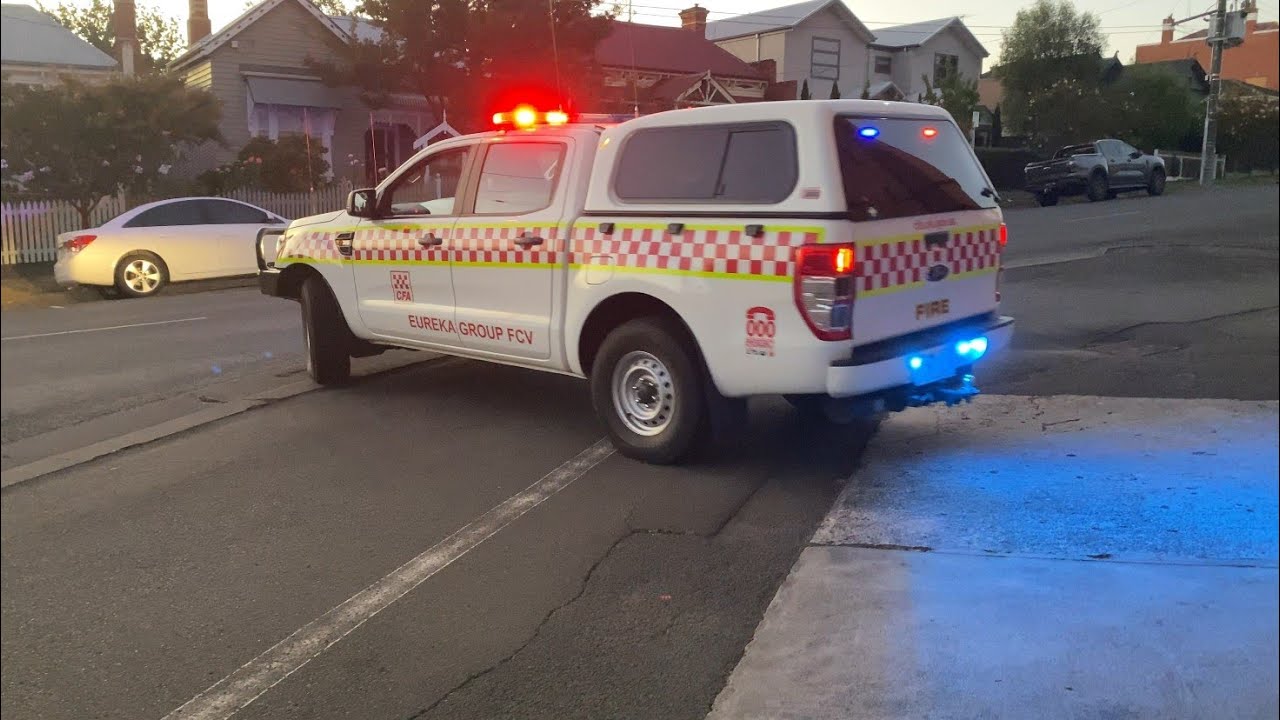 CFA Eureka Group FCV Responding code 1 - YouTube