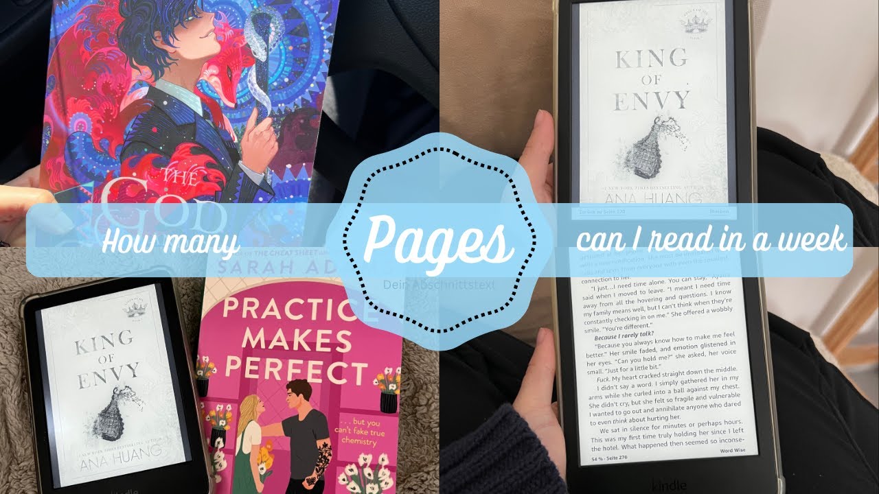 Page Count Challenge: How Much Can I Read in Just 4 Days?📚📊|Reading ...