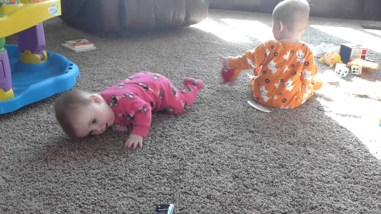 jenna doing army crawl - YouTube