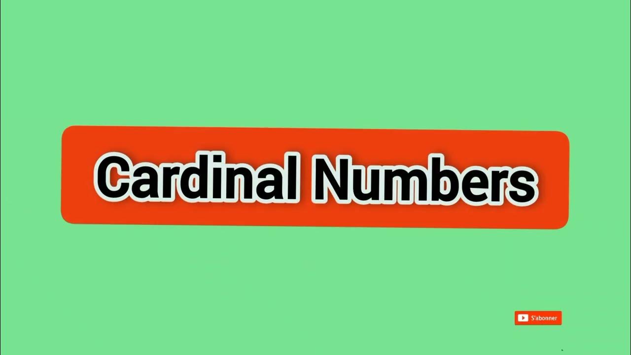 Les nombres cardinaux en anglais bien détaillés en Bambara. - YouTube