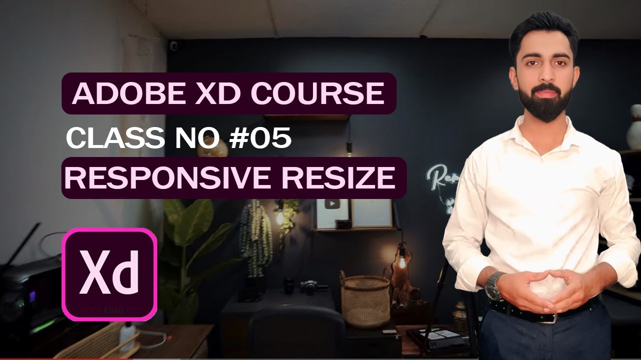Responsive Resize in Adobe XD - Adobe XD Full Course - YouTube