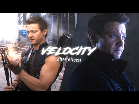 velocity ~ after effects