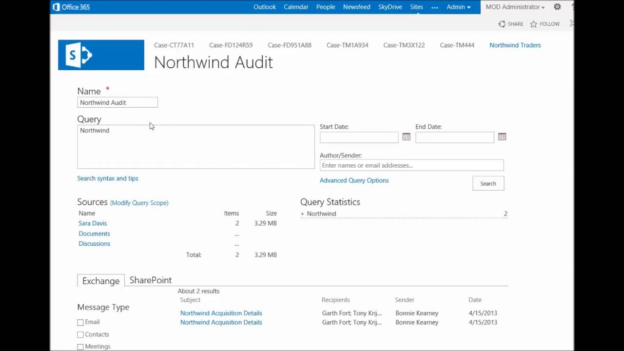 Webcast: eDiscovery Center in SharePoint 2013 - Introduction - YouTube