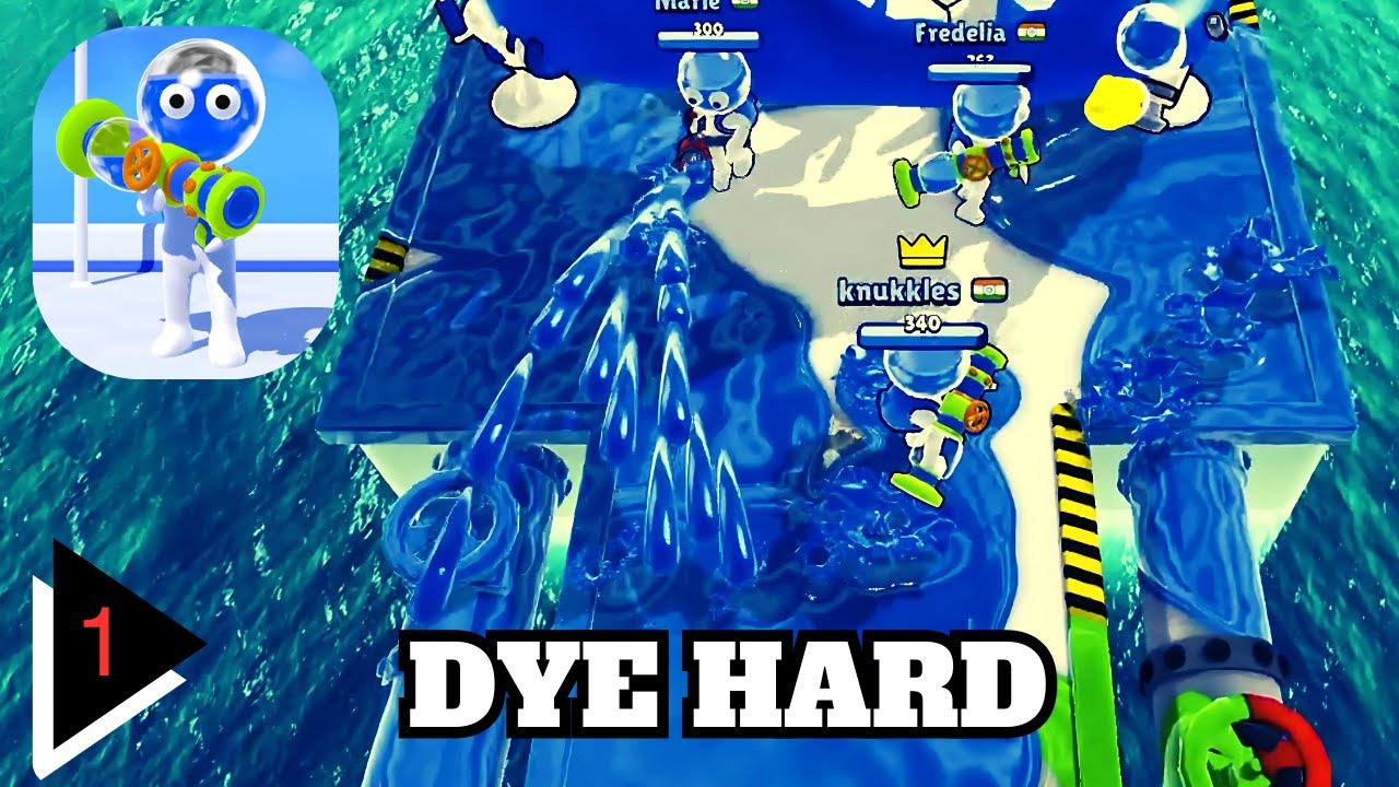 Dye Hard Color War | Epic Paint Battle & Insane Back Roll Kills! - YouTube