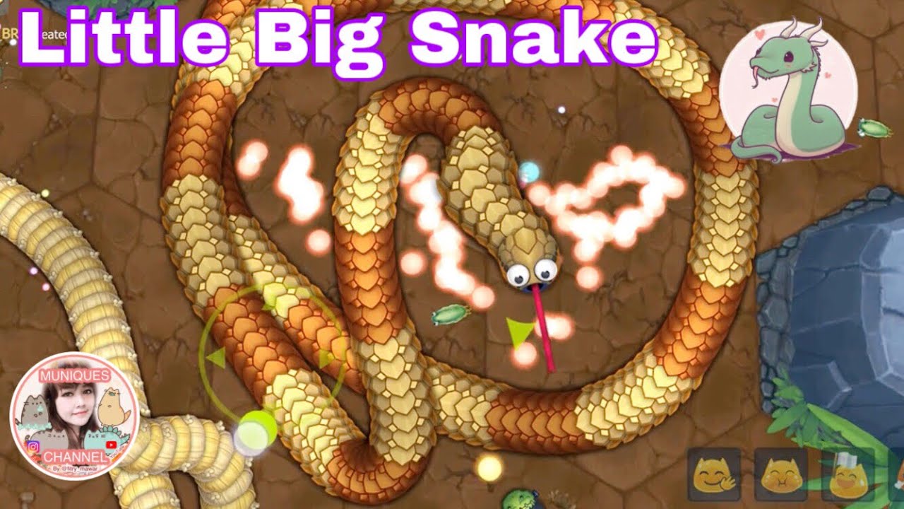 Little Big Snake Gameplay First Impression | Pertamakali Main Game Ular ...