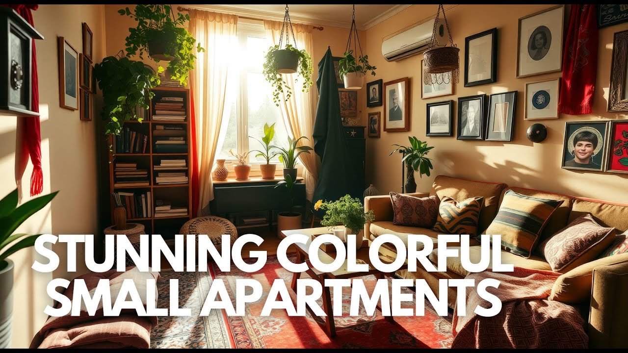 Stunning Colorful Small Apartments: Design Inspiration for Compact ...