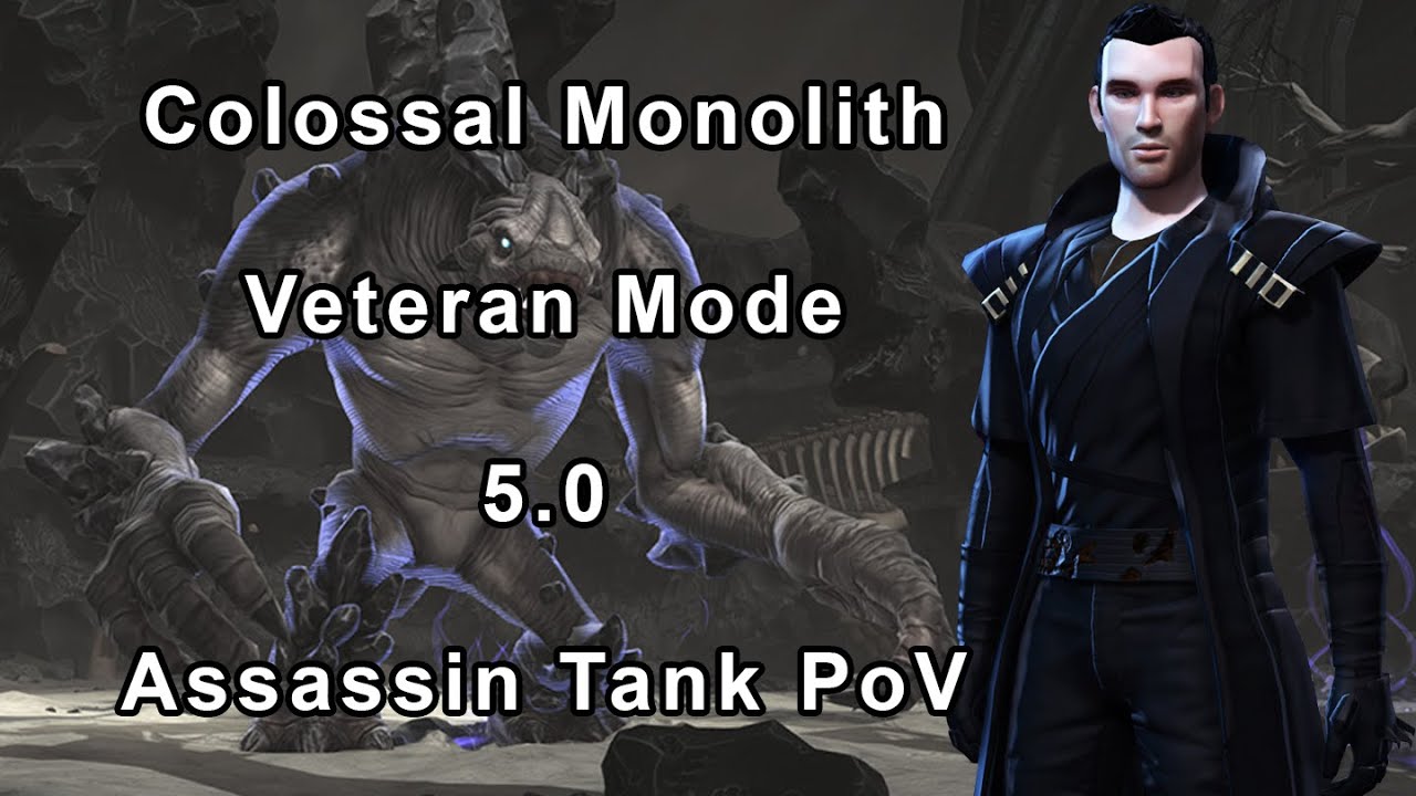SWTOR (Failure) Group White - Colossal Monolith HM (Tank PoV) - YouTube