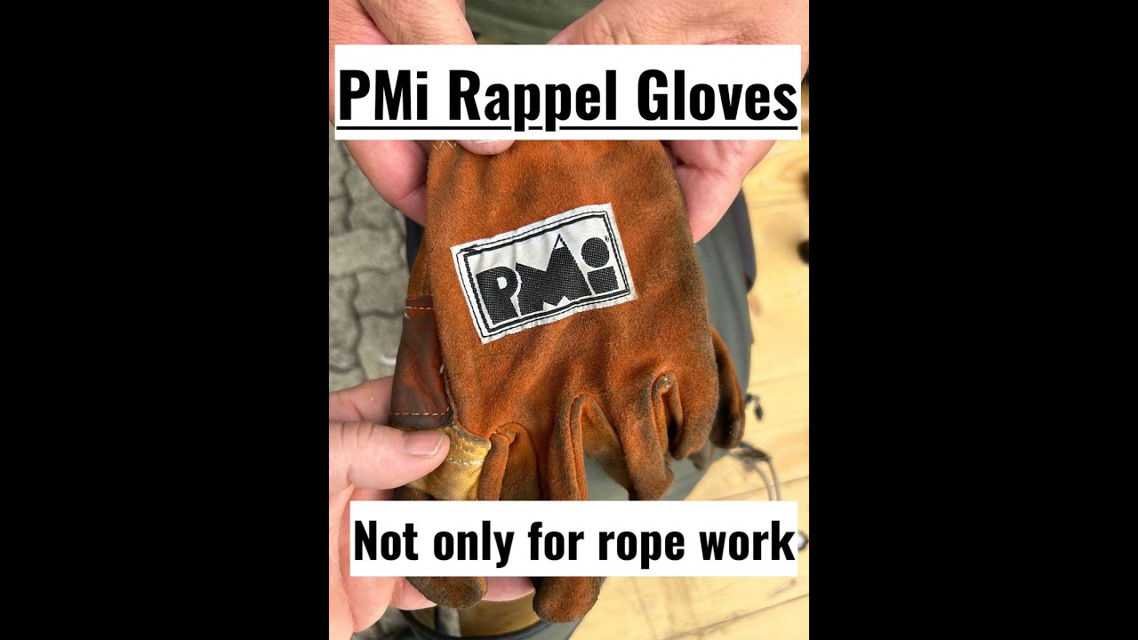 PMi Work Gloves, Not only for Rope Work - YouTube